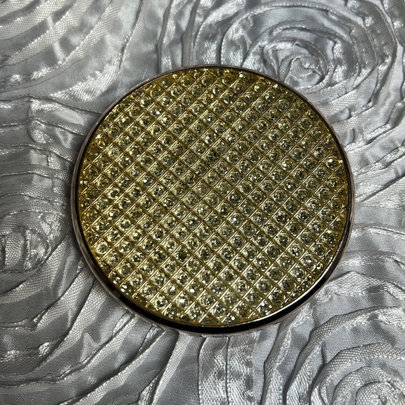 Accessories | Vintage Silver Plated Compact Mirror Double Mirror | Poshmark